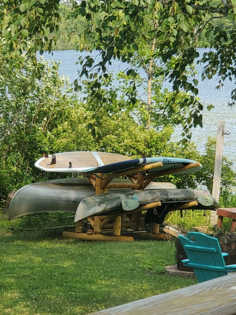 4 Place Kayak Rack | Double Sided Kayak & Canoe Storage