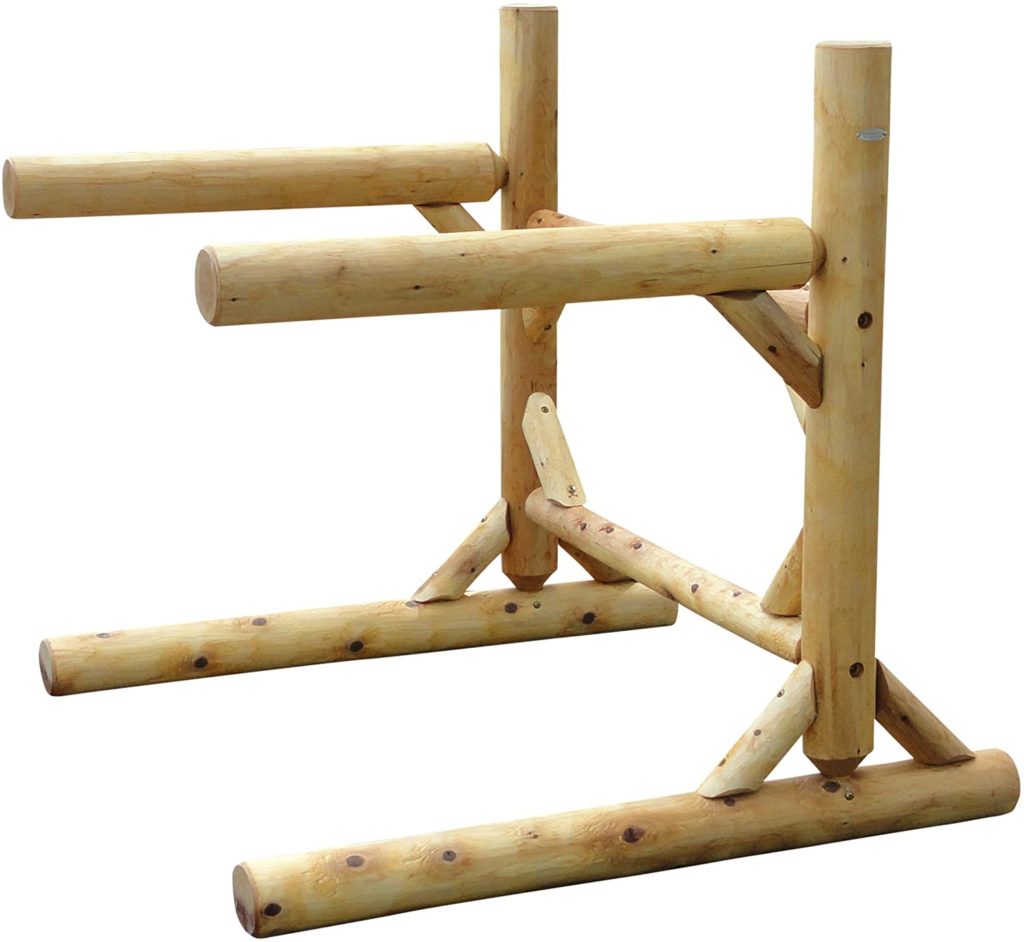 Heavy Duty Canoe & Kayak Storage Rack | Sturdy Storage for Two Canoes