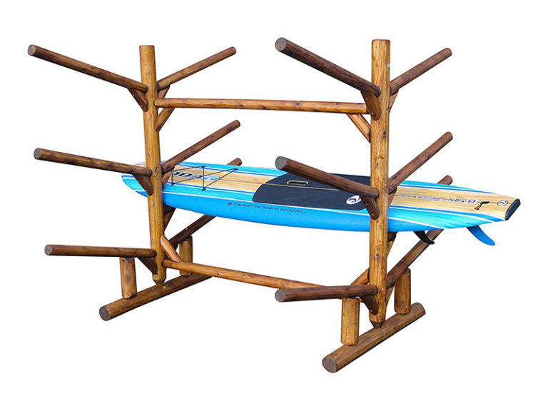 5 Place Kayak Rack | 2 Place SUP Rack | Double Sided Storage